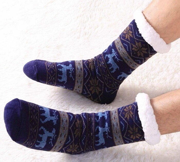 10 Best Men's Fuzzy Slipper Socks With Grippers are worth your money ...