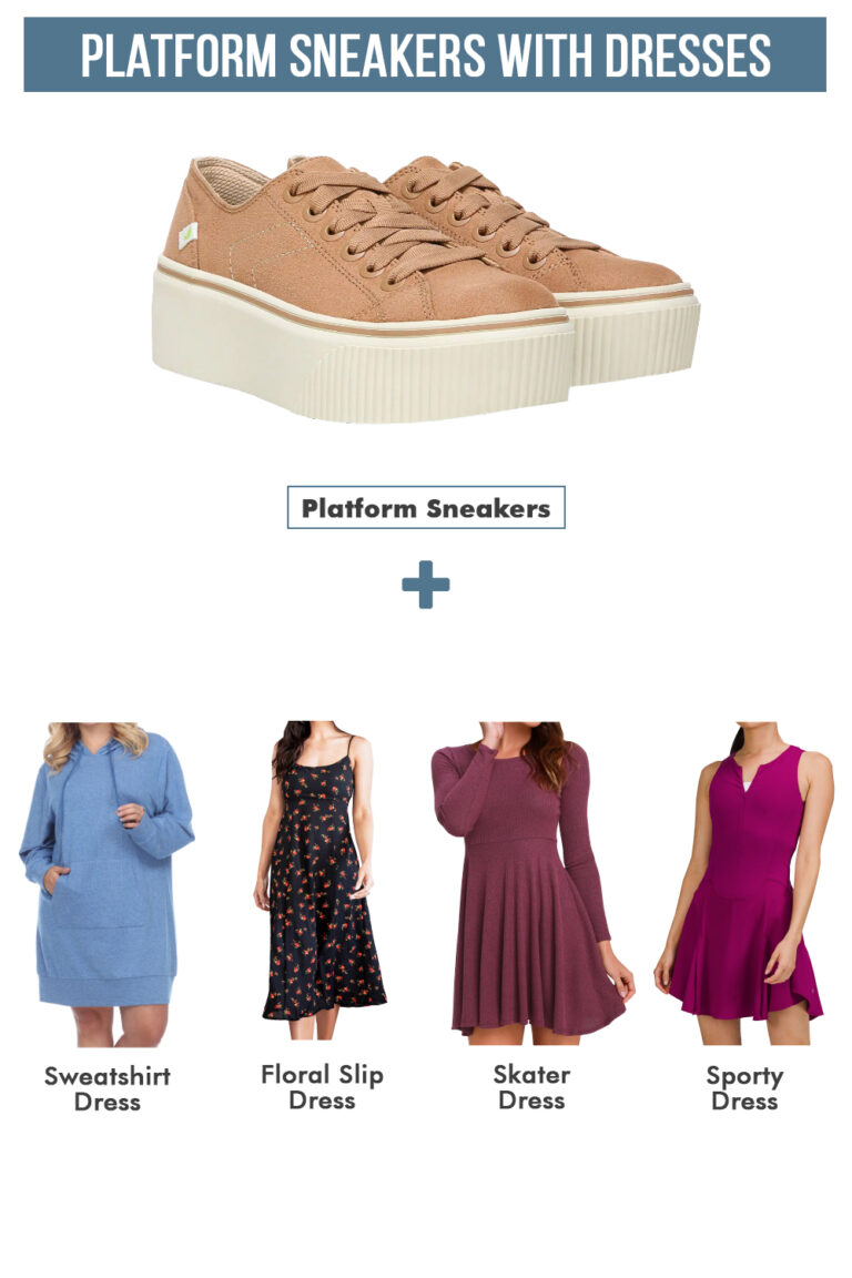 How to Wear Sneakers with a Dress? - TopOfStyle Blog