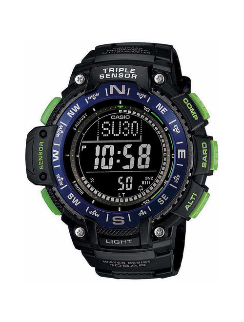 Buy Casio Men's Triple Sensor Compass Watch, Black Dial online | Topofstyle