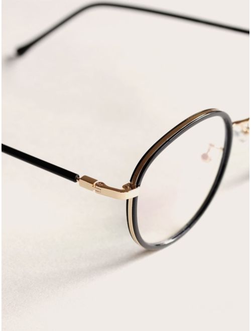 Buy Shein Round Thin Frame Glasses online | Topofstyle