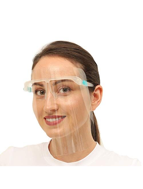 Buy Reusable Face Shield,Transparent Face Shield Protect Face and Eyes ...