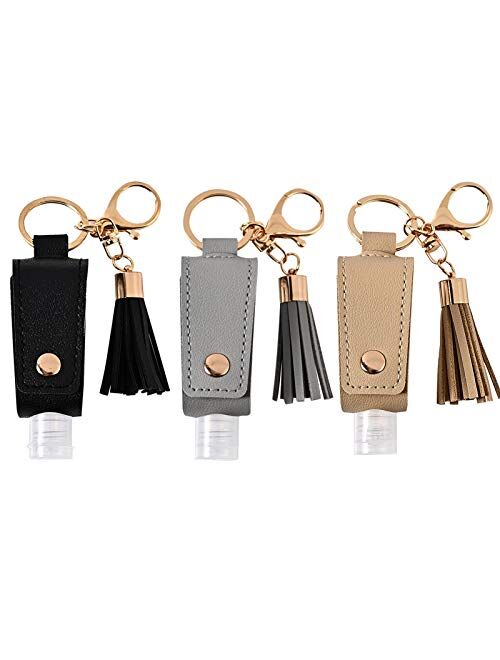 Buy Portable Empty Travel Bottle Keychain Hand Sanitizer Bottle Holder ...