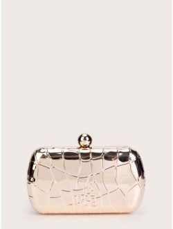 Buy Shein Metallic Box Bag online | Topofstyle