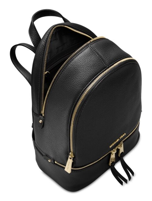 Buy Michael Kors Rhea Zip Small Pebble Leather Backpack online | Topofstyle