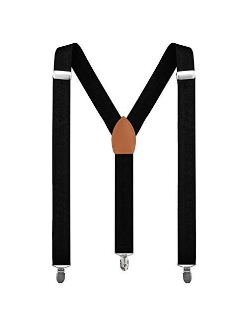 Buy Calvertt Mens Suspenders Y-shape Tuxedo suspenders for Casual ...