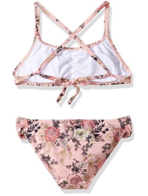 Buy Billabong Girls' Beach Beauty Tali Crossback Two Piece Swimsuit ...
