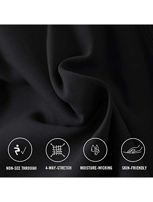 Buy BALEAF Women's Capri Leggings High Waisted Yoga Pants Stretch 3/4 ...