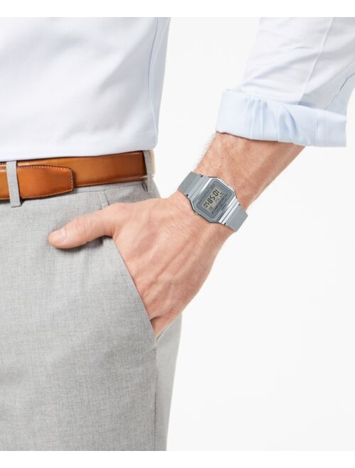 Buy Casio Unisex Digital Stainless Steel Mesh Bracelet Watch 35.5mm ...