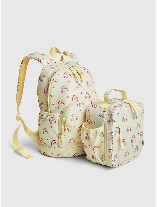 Buy GAP Kids Recycled Rainbow Graphic Junior Backpack online | Topofstyle