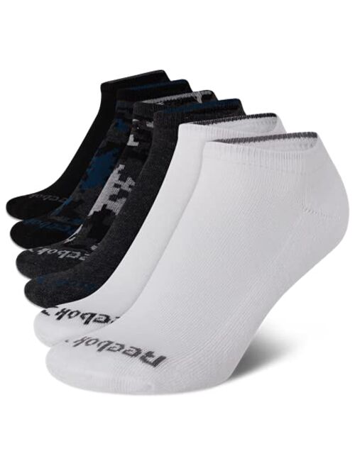 Buy Reebok Boys Cushion Comfort Low Cut Basic Socks (6 Pack) online ...