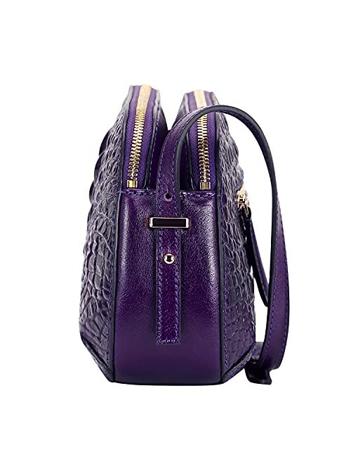 Buy PIJUSHI Crossbody Bags for Women Crocodile Leather Designer ...