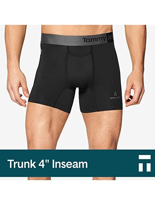 Buy Tommy John Men's Underwear, Boxer Briefs, 360 Sport Fabric Trunk with 4" Inseam, 3 Pack ...