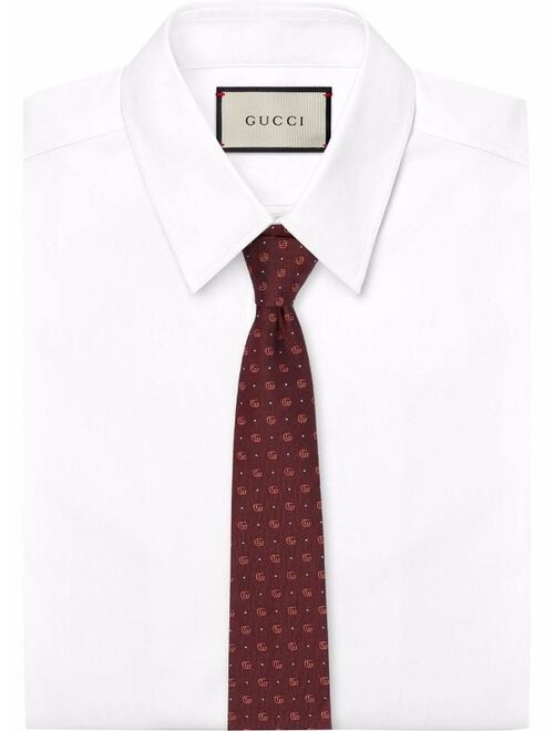 Buy Gucci GG pattern silk tie online | Topofstyle