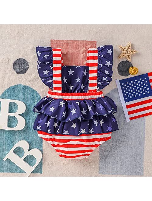 Buy Noubeau Baby Boy Girl Brother Sister 4th of July Matching Outfits American Flag Print Shirt ...