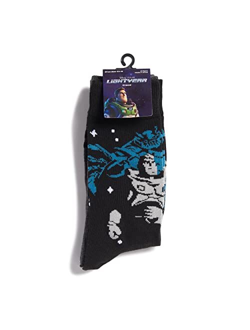 Buy Disney Pixar Lightyear Mens 2 Pack Crew Socks online | Topofstyle