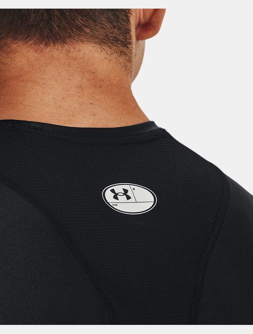Buy Under Armour Men's Project Rock HeatGear Iso-Chill Black Adam Tank ...