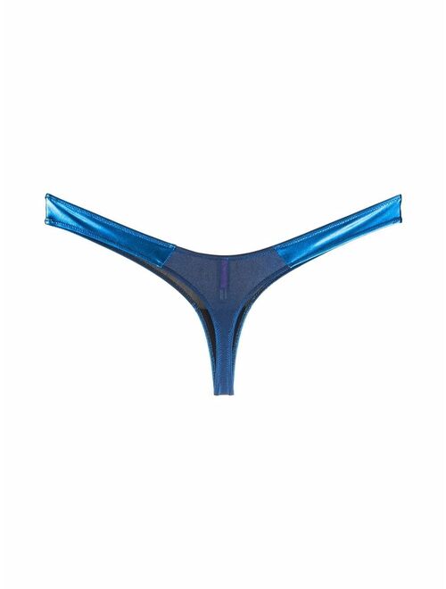Buy Maison Close Blue Angel string thong online | Topofstyle